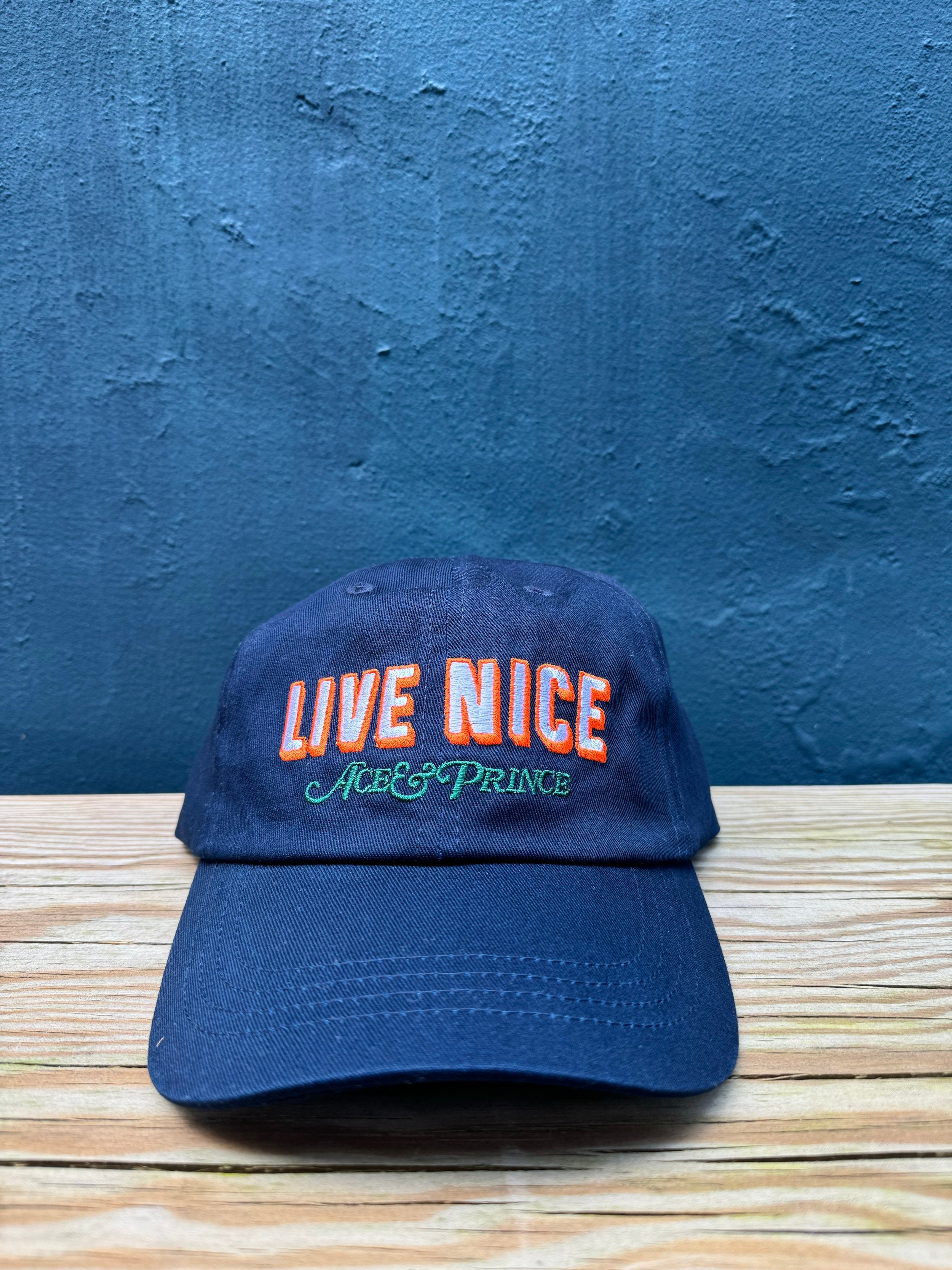 Ace & Prince Live Nice Cap (Navy) – Ourhood Community